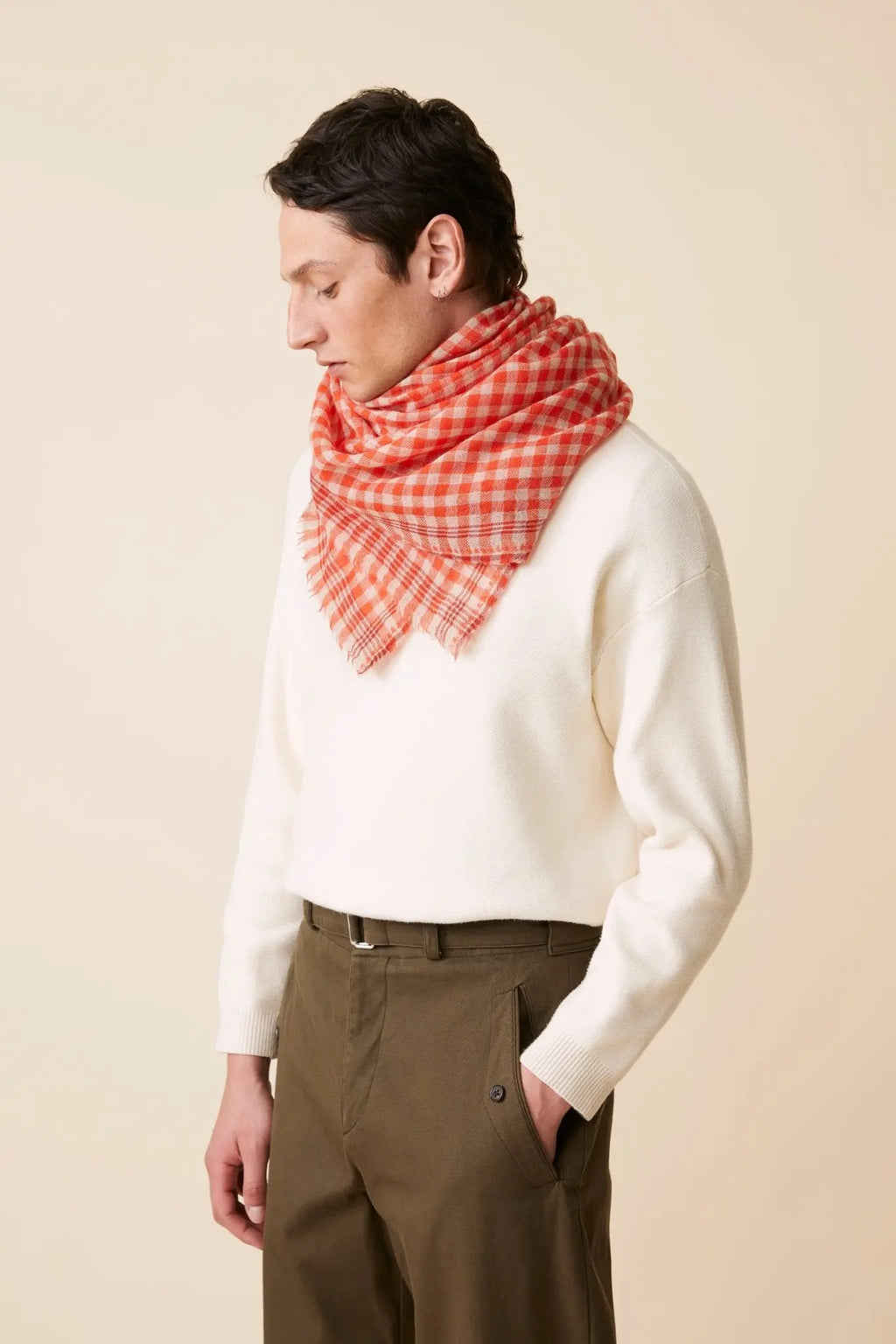 Scarf N°693 Poppy Red - Moismont