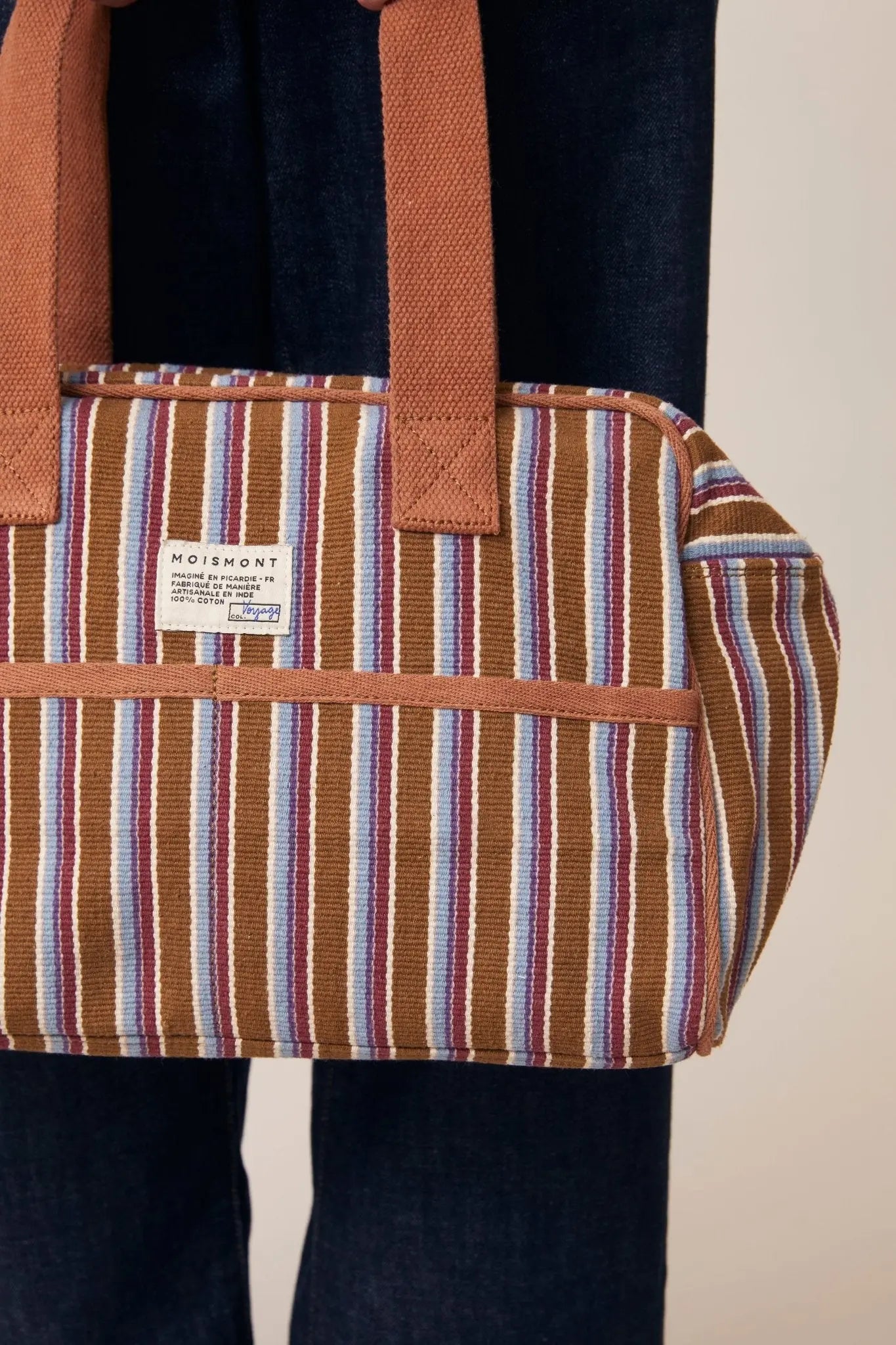 Small Weekend Bag N°47 Roma Tobacco – Moismont